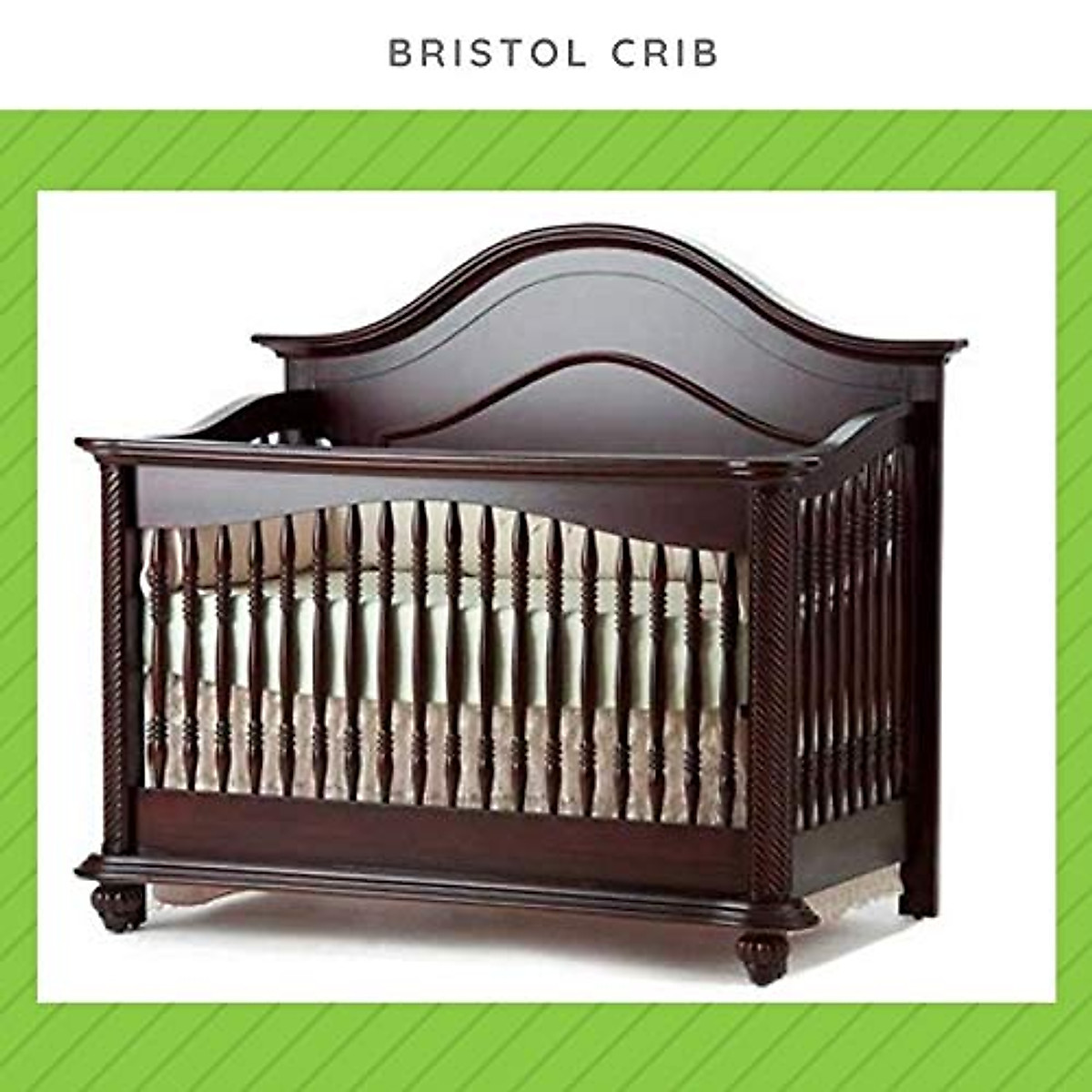 Toddler Bed Safety Guard Rail for Munire & Echelon Convertible Cribs (Cherry)