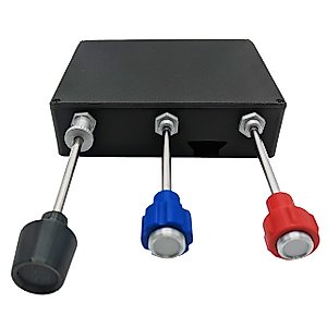 Flight Sim Stuff Cessna Style Throttle, Propeller and Mixture (TPM) Controller For Flight Sims PC/Mac