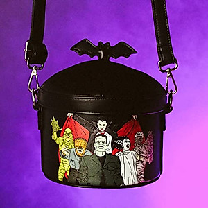 Cakeworthy Women's Universal Monsters Trick or Treat Bucket Crossbody Purse