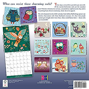 2021 Simply Owls 16-Month Wall Calendar