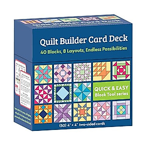 Quilt Builder Card Deck: 40 Block, 6 Layouts, Endless Possibilities