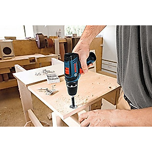 BOSCH Power Tools Combo Kit GXL12V-310B22 - 12V Max 3-Tool Set with 3/8 In. Drill/Driver, Pocket Reciprocating Saw and LED Worklight,Black/Blue