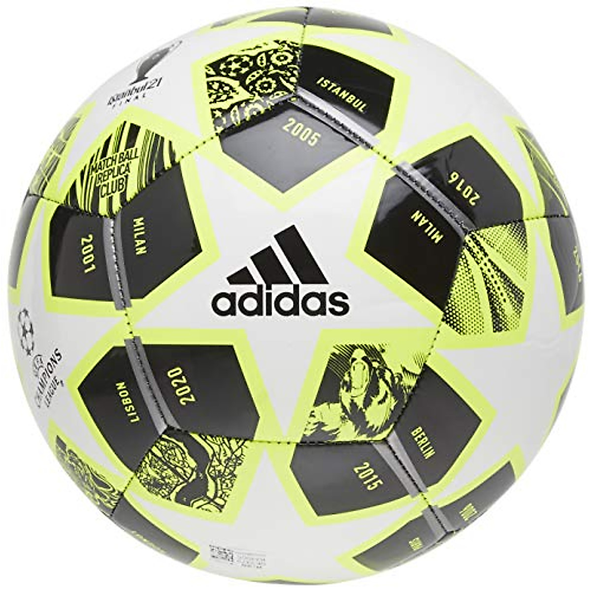 adidas,mens,Finale Club Ball,Solar Yellow/White/Black,3