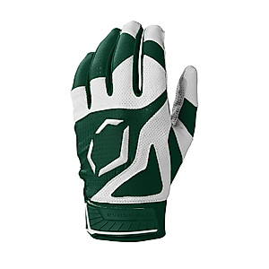 EvoShield SRZ-1™ Adult Batting Gloves - Dark Green, Small