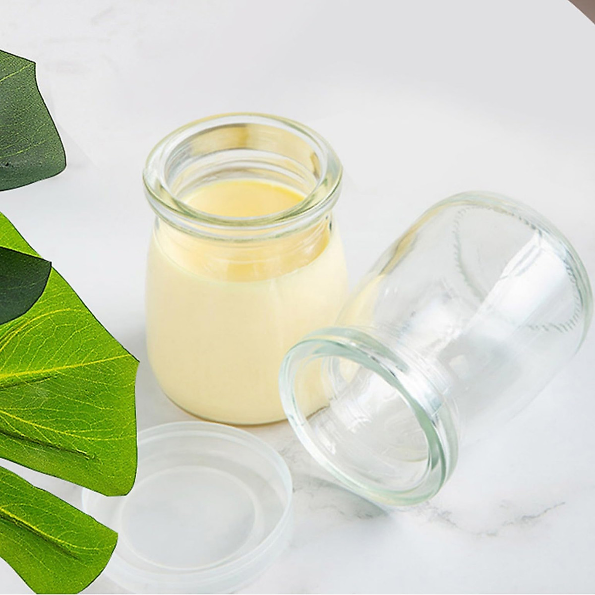 ihomecooker Small Mason Jars 60Pack, 3.4 oz/100 ml Glass Favor Jars with Lids, Candle jars,Yogurt Containers with Lids,Bath Salt Jars Wedding Favors Honey Pot