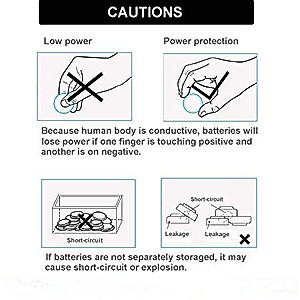 SKOANBE 10PCS LR41 392 384 192 AG3 SR41 1.5V Button Coin Cell Battery