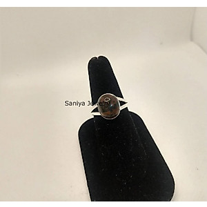 Ring For Women Bloodstone Gemstone Pure 925 Sterling Silver Jewelry Handmade Gift For Her