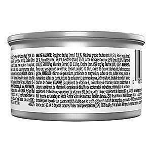 Purina Pro Plan Vital Systems Tuna Entree Wet Cat Food Pate 4-in-1 Brain, Kidney, Digestive and Immune Formula - (24) 3 oz. Cans