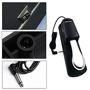 Koldot Sustain Pedal for Keyboard Digital Piano Universal Sustain Pedal Foot Damper Pedal
