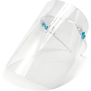Unique Gadgets & Toys Goggle Shield, 3 Pack Reusable Face Shield Wearing Glasses Face Visor Transparent Anti-Fog Film Protect Eyes and Face, GlassesShield_B_3Pack