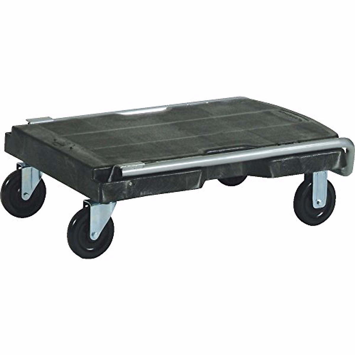 Rubbermaid Commercial Products Convertible Folding Utility Dolly/Cart/Platform Truck with wheels, FG440100BLA, 500 lbs Capacity, Black