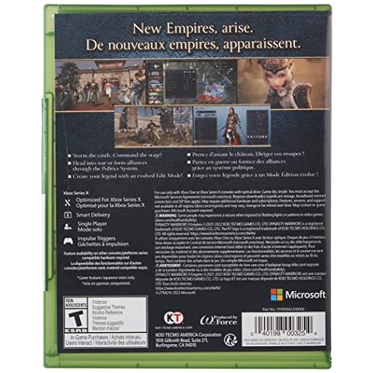 Dynasty Warriors 9 Empires - Xbox One