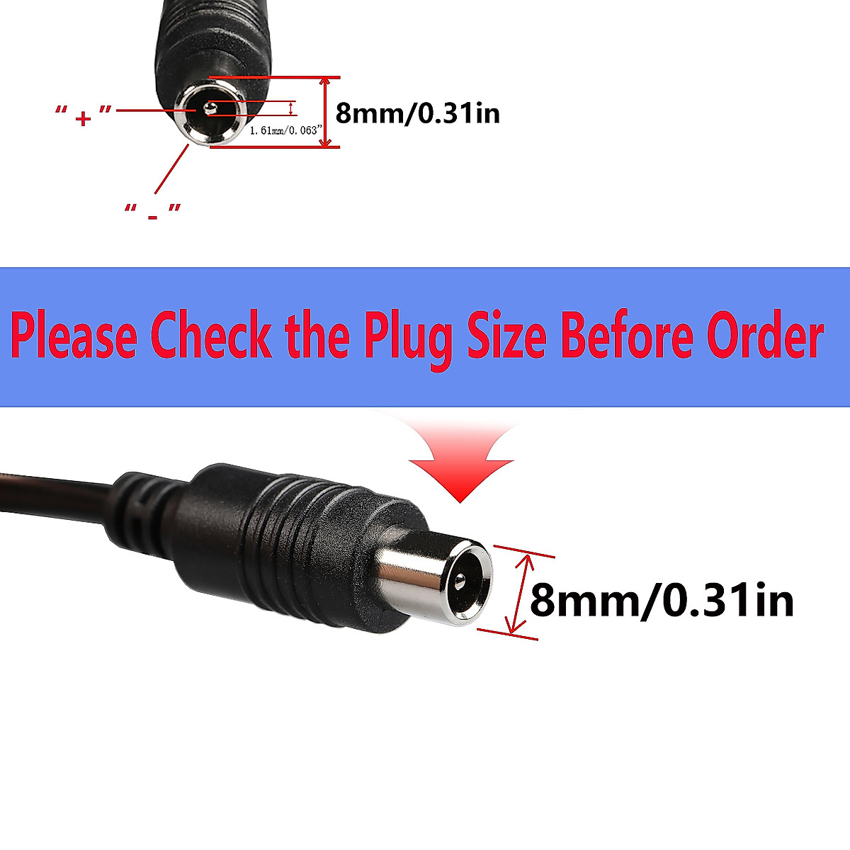 Toeaot 42V 2A Power Adapter for 36V Bird, Lime, Skip, Spin Xiaomi M365,Lime-S,ES1/ES2/ES4 Battery Charger