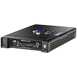 Planet Audio AC2000.2 Anarchy Series Car Audio Amplifier - 2000 High Output, 2 Channel, 2/8 Ohm, High/Low Level Inputs, High/Low Pass Crossover, Full Range, Hook Up To Stereo and Subwoofer,Black