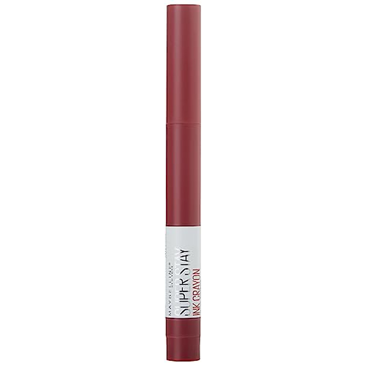 Maybelline Super Stay Ink Crayon Lipstick Makeup, Precision Tip Matte Lip Crayon with Built-in Sharpener, Longwear Up To 8Hrs, Accept A Dare, Wine Pink, 1 Count