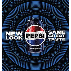 Pepsi Zero Sugar Soda, 7.5 Ounce Mini Cans, (10 Pack) (Packaging May Vary)