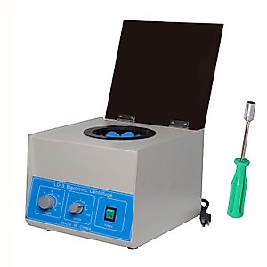 Podoy Electric Lab Benchtop Centrifuge Low-Speed 4000rpm 50ml 6 Tubes 0-60min Timer Speed Control Centrifuge Laboratory Machine Desktop 110V LD-3