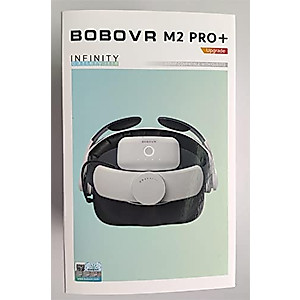 BOBOVR M2 Pro Battery Pack Head Strap Compatible with Quest 2,Magnetic Connection and Lightweight Design, 5200mah Replaceable Hot Swap Power Bank VR Accessories