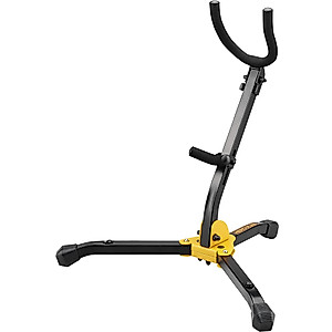 Hercules DS530BB Alto/Tenor Saxophone Stand with Bag,Black
