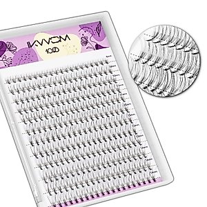 IKVVOM 20 Pairs 4 Styles False Lashes Dramatic Lashes Volume Natural Look Wispy Cat Eye Multipack (Mixed)