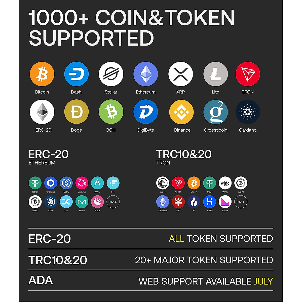 SecuX Crypto Wallet Bundle - V20 + W10 Hardware Wallet - w/Touch Screen, USB & NFT Support - Easily Manager Your Bitcoin, Ethereum, BTC, ETH, LTC, Doge, BNB, Dash, XLM, ERC20, BSC and More