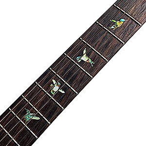 Bee Hummingbirds - Fret Markers Inlay Stickers Decals for Guitars