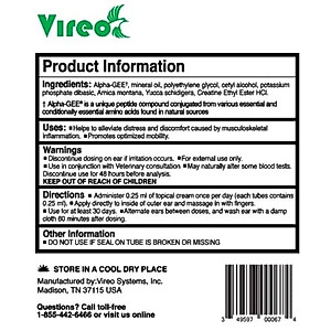 FELINE ACTIV® Mobility Supplement – Fast Relief from Activity Induced Pain & Inflammation for Cats - 30 ct