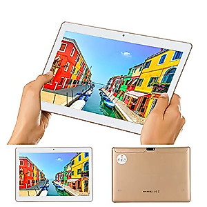 Tablet PC , 1280x800 Resolution 2 Million PX Front Camera Champagne HD Tablet RAM 4GB 5 Million PX Rear Camera for Video for Gaming for Android9.0(#3)