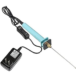 Electric Hot Knife Foam Cutter, Vickes Cutting Hot Pen Hot Wire Cutter 15W Electric Foam Cutting Machine Pen 10CM Styrofoam Cutter Heat Cutting Tool Kit