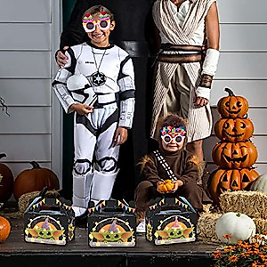 12 Pieces Baby Yoda Birthday Party Supplies Mandalorian Theme Candy Box, Tote Bag, Toy Box, Gift Box for Boys and Girls Kids.