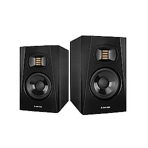 ADAM Audio T5V Active Nearfield Monitor (2-Pack) Bundle with 25-Feet XLR Male to XLR Female Microphone Cable (2-Pack) (4 Items)