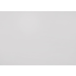 GOWE 1pc Twin Size White Finish Panel Bed Geometric Design Frame Softly Curved Headboard Wooden Youth Bedroom Furniture