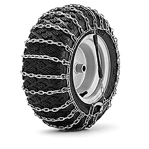 Husqvarna 531030117 Snow Thrower Tire Chains Pair, 16-Inch by 4-Inch by 8-Inch