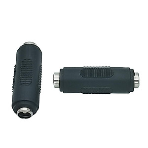 AILTECK 12V 5.5 x 2.1mm Female to Female DC Power Connector Adapter, Male to Male Power Plug Jack for Led Strip Light CCTV Camera