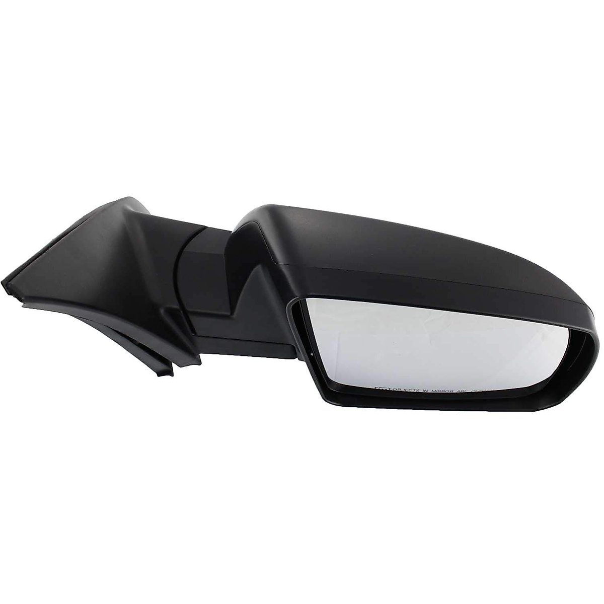Kool Vue Left & Right Power Heated Door Mirrors Compatible With Toyota Tundra 2007-2013 Manual Fold Without Signal Light, Memory & Puddle Lamp Textured Standard Cab, With Cold Climate Specification