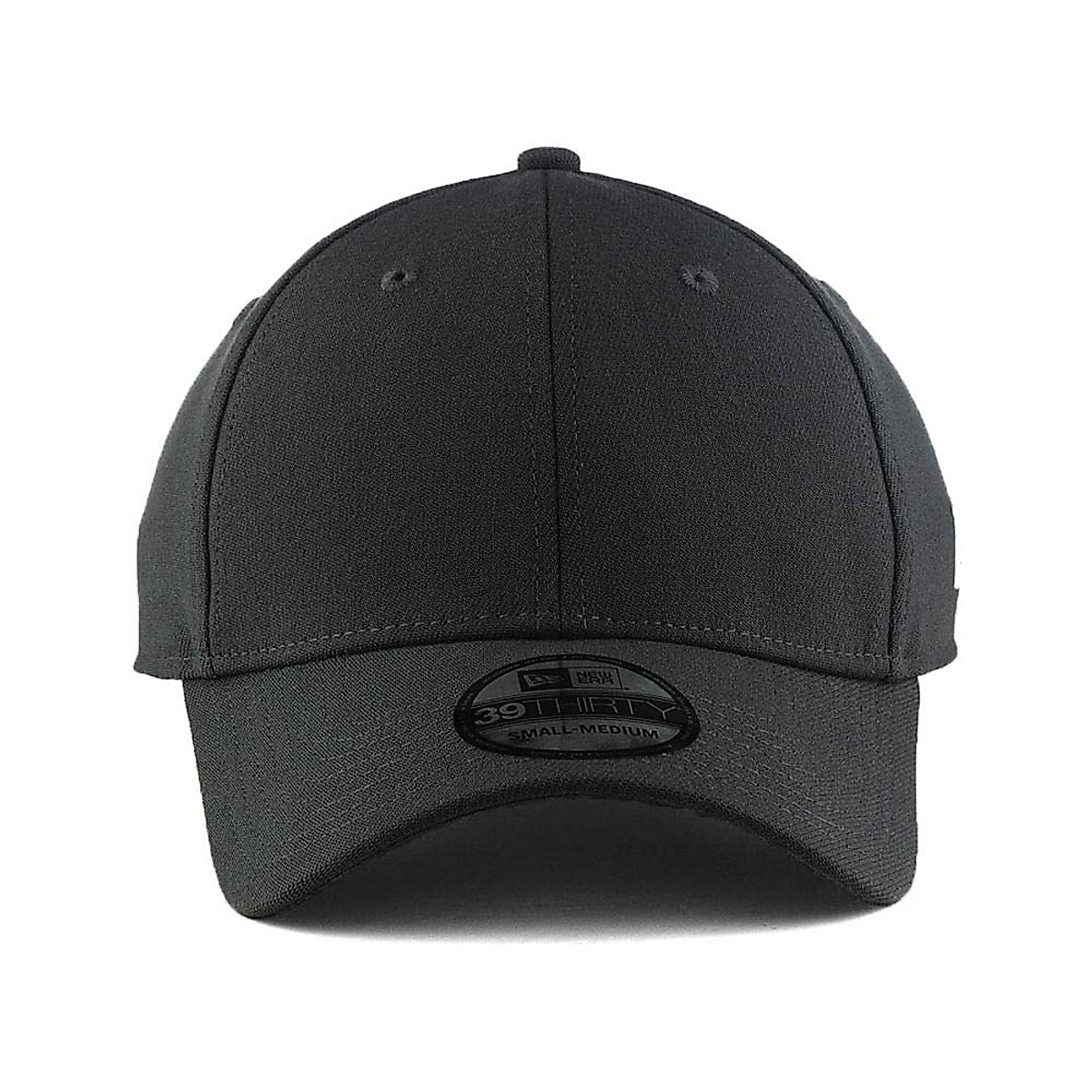 New Era Blank Custom 39THIRTY Stretch-Fitted Cap (Graph, M/L) Graphite