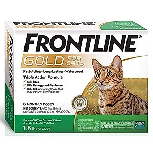 FRONTLINE Gold for Cats (6 Month)