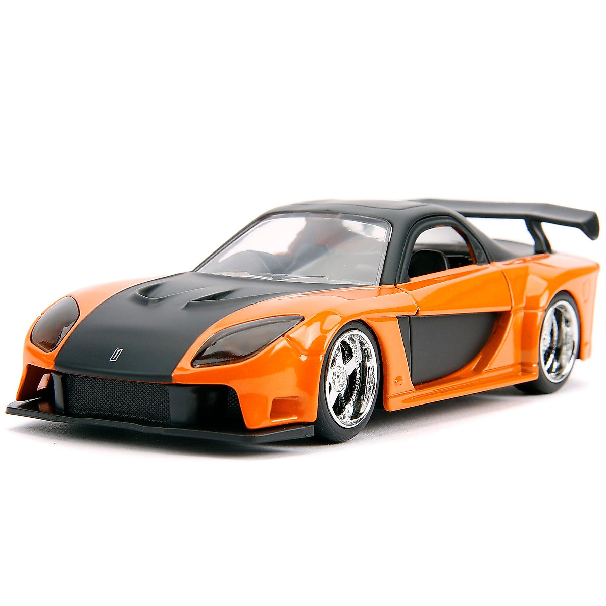 Fast & Furious 1:32 Han's Mazda RX-7 & Toyota GR Supra Die-cast Car Twin Pack, Toys for Kids and Adults