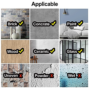 EGINO 60 Pack Double-Sided Adhesive Tape for Acoustic Soundproofing Foam Panels Strong Pad Mounting, Heavy Duty Wall Adhesive Squares