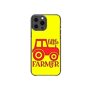 Little Farmer Sweet Cute Pattern Art Design Anti-Fall and Shockproof Gift iPhone Case (iPhone XR)