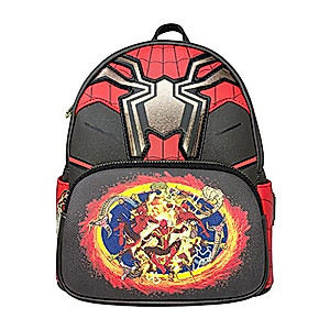 Loungefly Spiderman No Way Home Marvel Comics Cosplay Womens Double Strap Shoulder Bag Purse