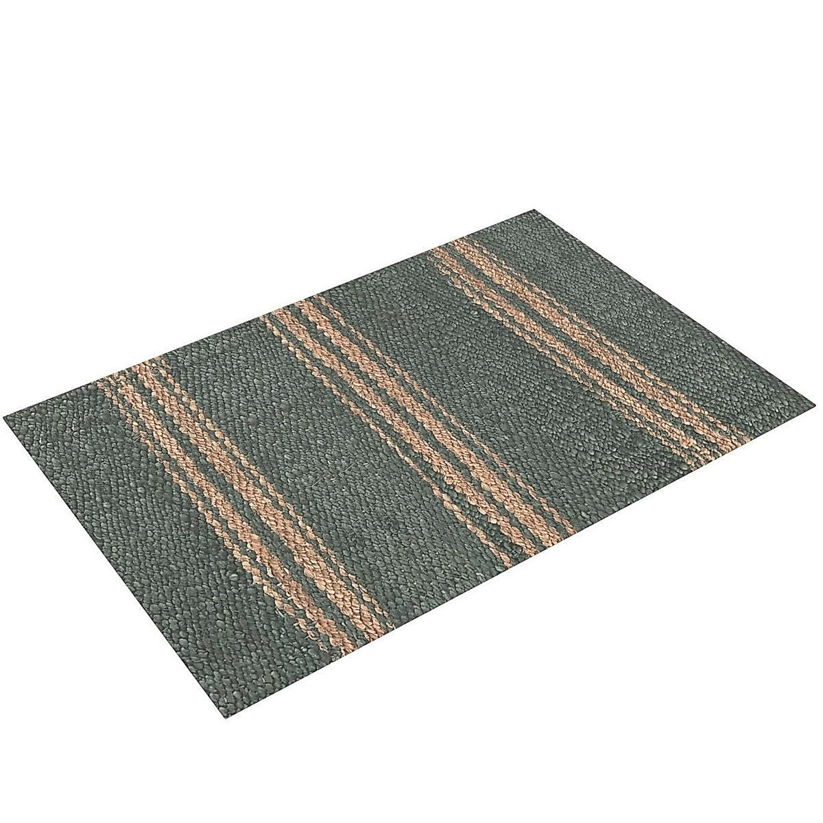 Barnyard Designs Jute Rug 2 x 3, Farmhouse Rug, Natural Rug, Woven Rug, Sisal Rug, Jute Area Rug, Tan Rug, Jute Runner Rug for Hallway, Bathroom, Entryway or Accent Piece