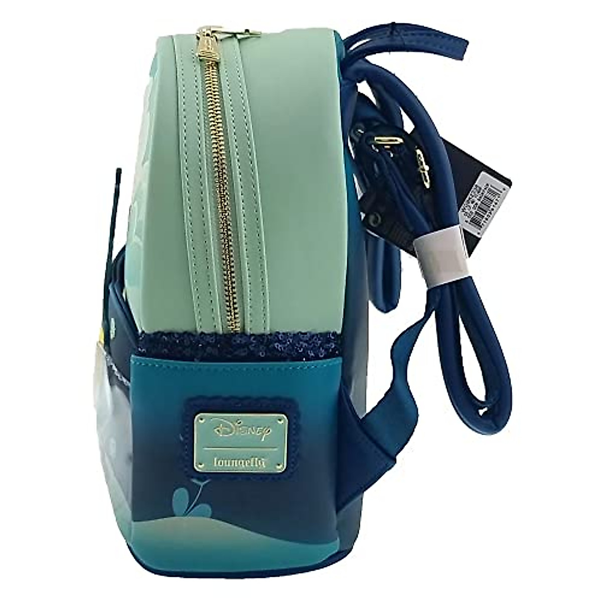 Loungefly Disney Little Mermaid Flounder Sebastian Backpack