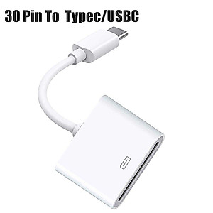 SPY SEE OPEN YOUR EYES 30-Pin Female to USB 3.1 Type C Male USB-C Adapter Cable Computers Components Accessories (White)