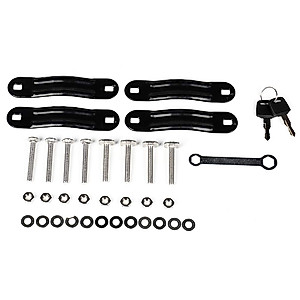 ROADFAR 1 Bike Car Roof Mount Rooftop Carrier Rack Bicycle Racks with Lock fit for Trunk, SUV, Vans & More