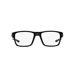 Oakley Men's OX8077 Splinter Square Reading Glasses, Black Ink, 54mm + 1