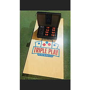 PUCS Elite Package - 3 in 1 Cornhole Board Stabilization System - Keeps Cornhole Boards in Place & Level - Safe & Suitable for Virtually Any Cornhole Game Playing Surface - Made in The USA