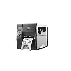 Zebra Technologies ZT23042-T01200FZ Series ZT230 4" TT Tabletop Printer, 203 dpi Resolution, Tear, Power Cord with US Plug, Serial/USB/Internal net Print Server 10/100/Ethernet, ZPL (Renewed)