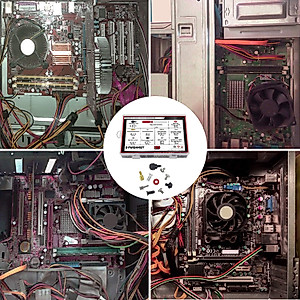 780PCS Computer Screw Kit, DYWISHKEY Computer Screw Standoffs Set Kit for Hard Drive Computer Case Motherboard Fan Power Graphics with a Screwdriver