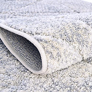 Unique Loom Arlo Collection Area Rug - AJ (Rectangular 9' 0" x 12' 0", Sandy Beige/ Gray)